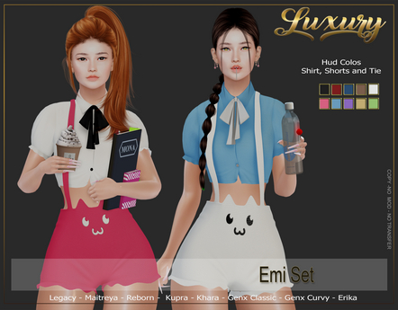 Second Life Marketplace - [Luxury] Emi Set